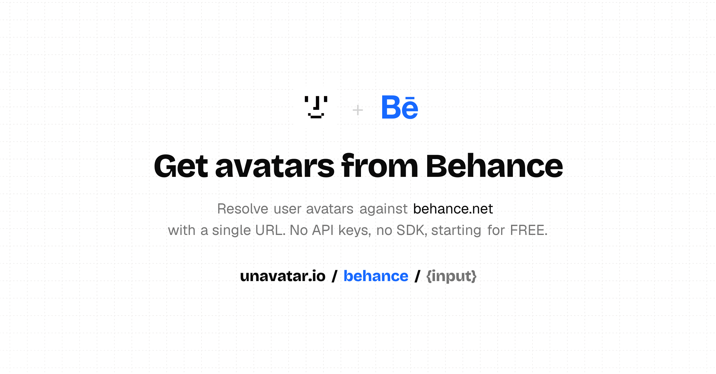 Behance Avatar API — Get Behance Avatars by Username | The universal ...
